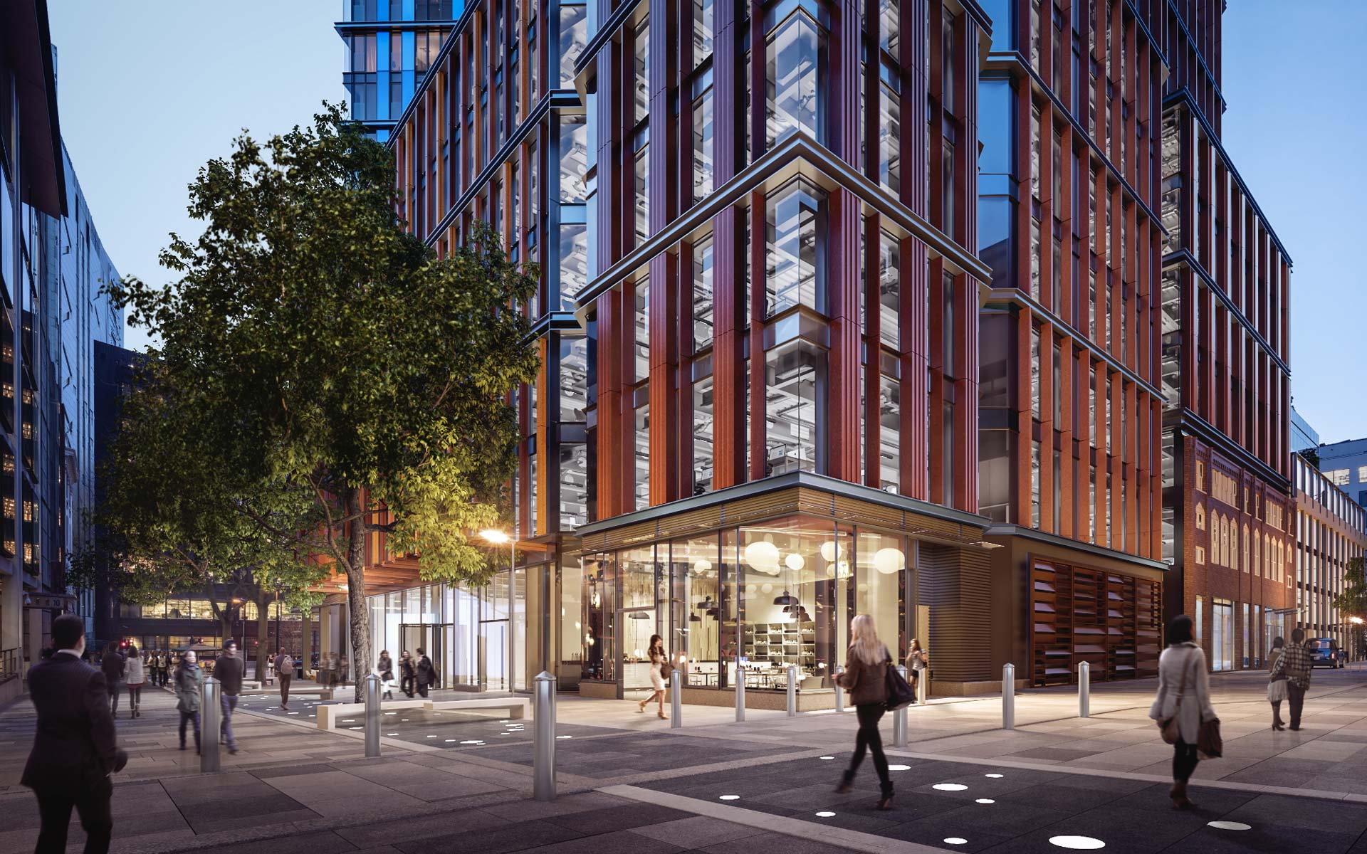 One Crown Place - EC2 Residences, Offices & Retail