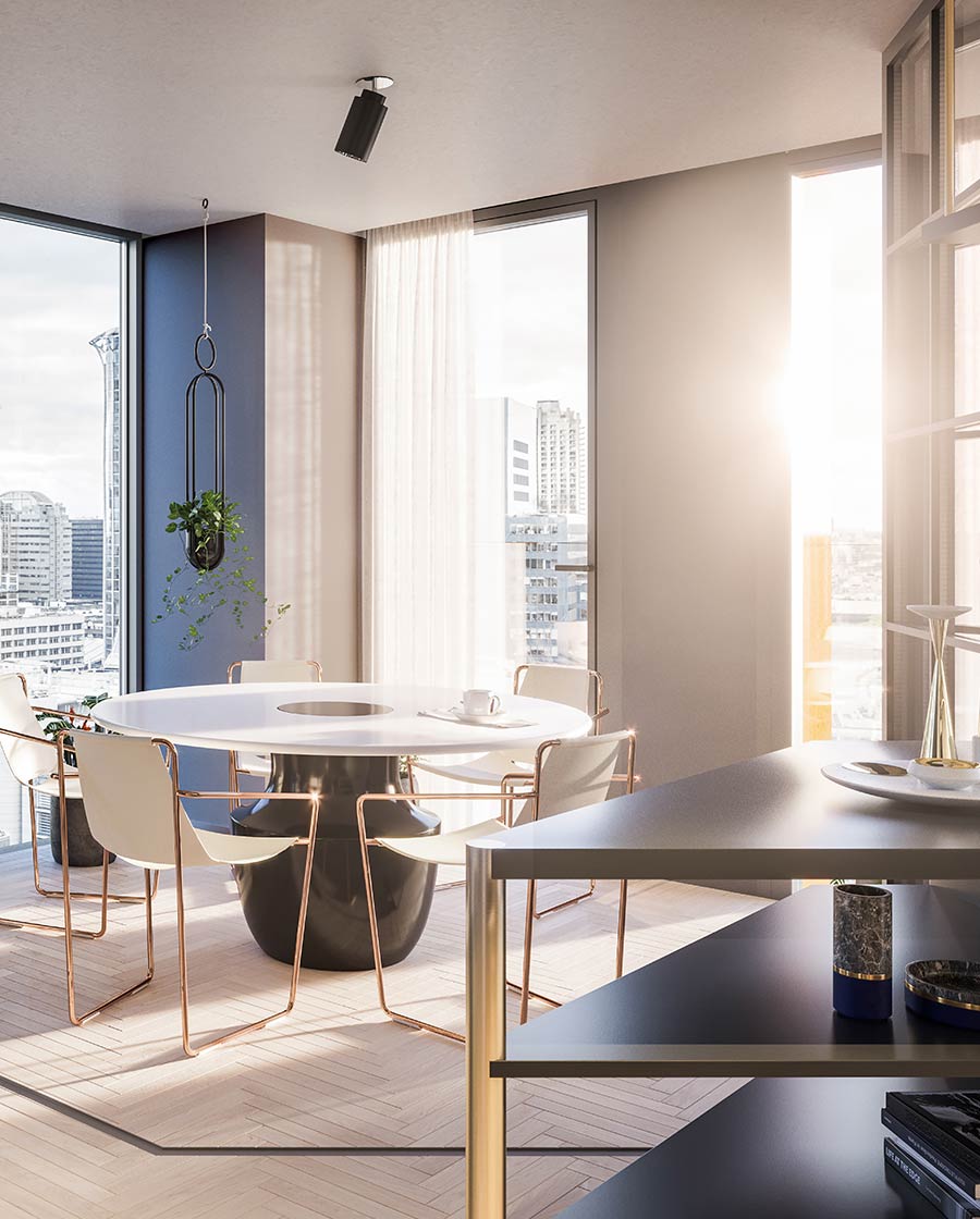 One Crown Place - EC2 Residences, Offices & Retail