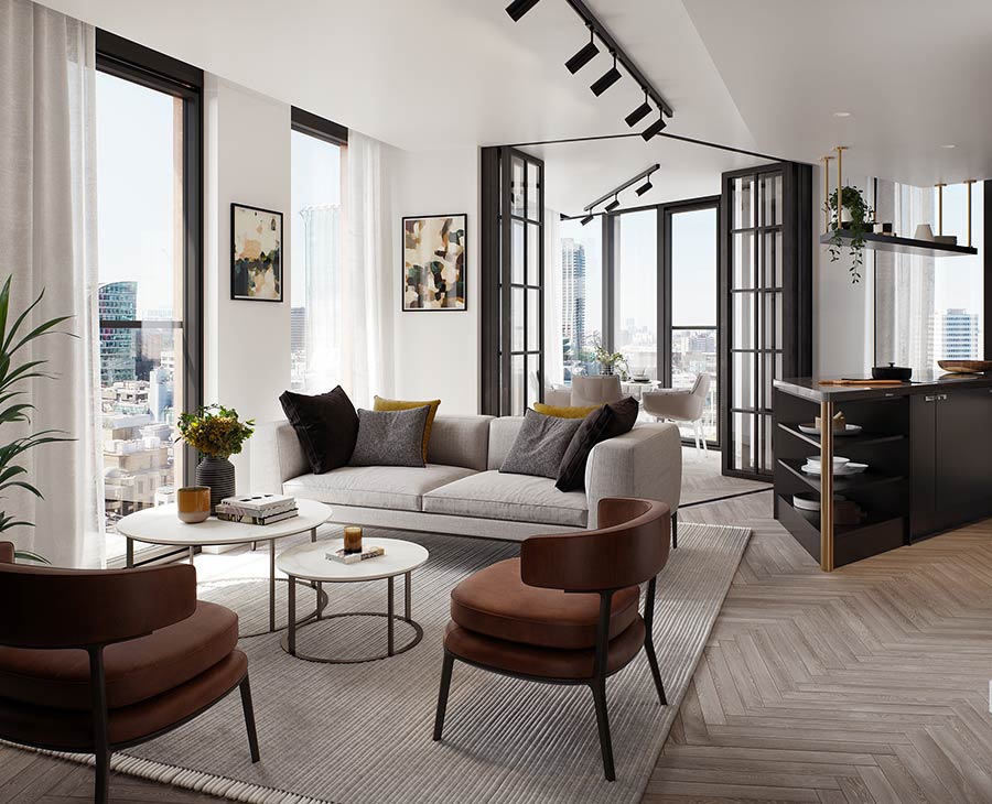 EC2 London Residences - One Crown Place