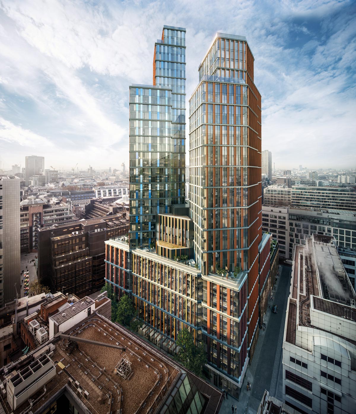 Commercial Property Development London EC2 - One Crown Place
