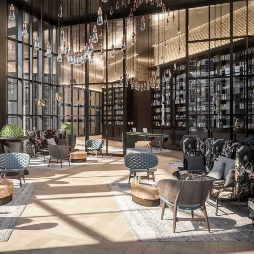 One Crown Place - EC2 Residences, Offices, Retail and Clubhouse